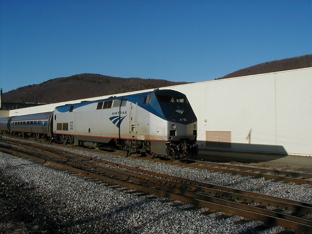 Amtrak 92 on the end 3/29/07
